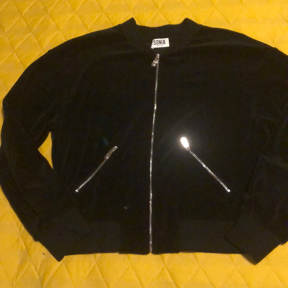 Sonia By Sonia Rykiel Iconic Velour Jacket - Gem